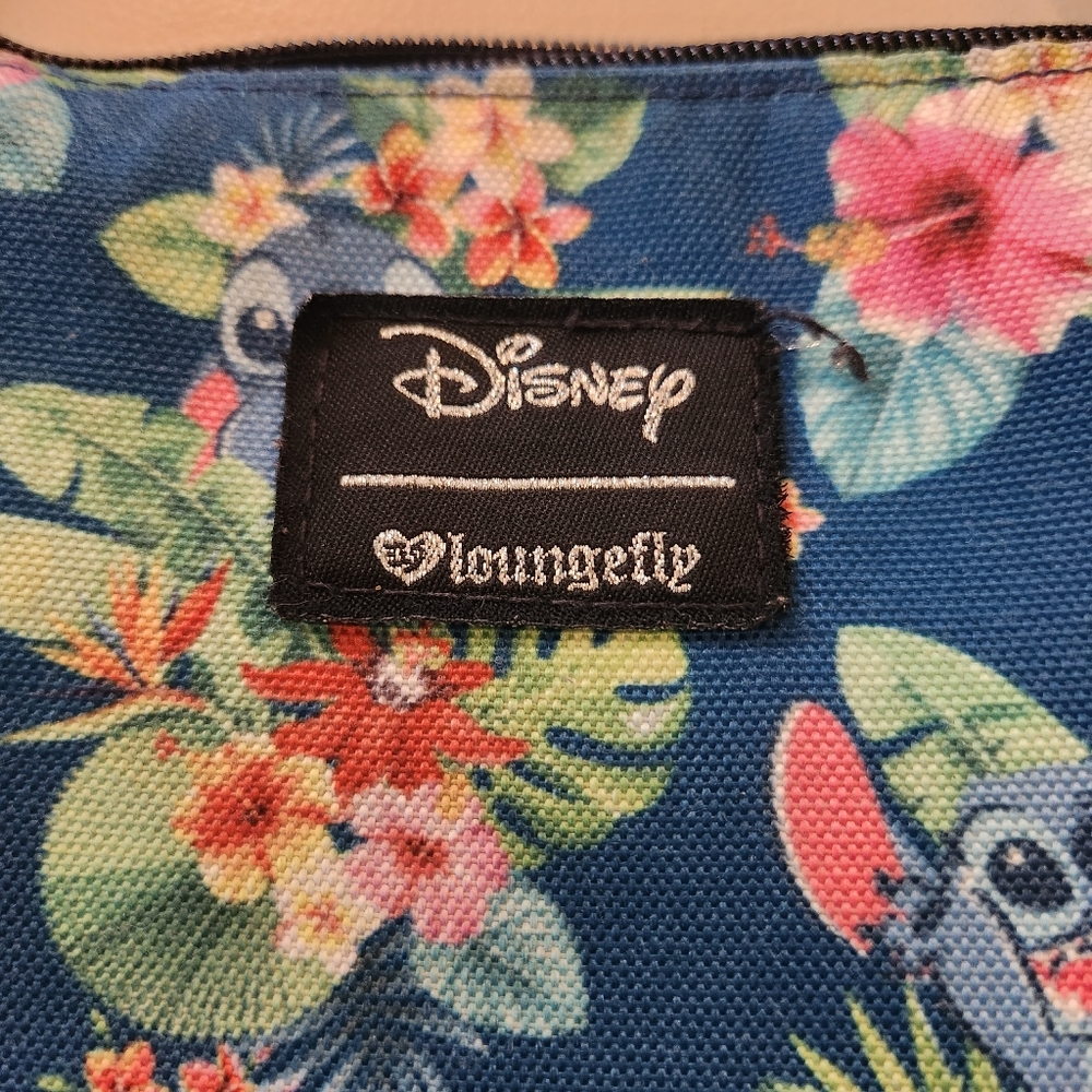 Loungefly Disney Lilo And Stitch Blue Crossbody Bag - Gem